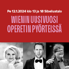 Sinfonia Lahti: Wienin uusivuosi operetin pyörteissä - Sibeliustalo