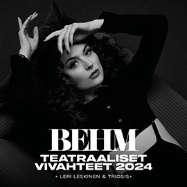 BEHM – Teatraaliset vivahteet -konserttisalikiertue - Sibeliustalo